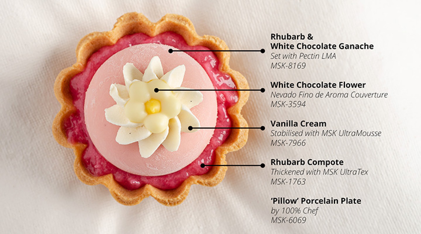 Allergen-Free, Vegan Raspberry Soufflé using UltraTex and Egg-less