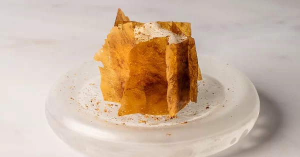 Christmas Pudding Ice Cream with a Wild Sugar Caramel Crisp and a ...