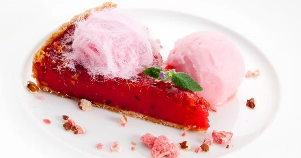 Pink Praline Tart Recipe