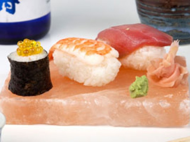 Salt Plates and Stands