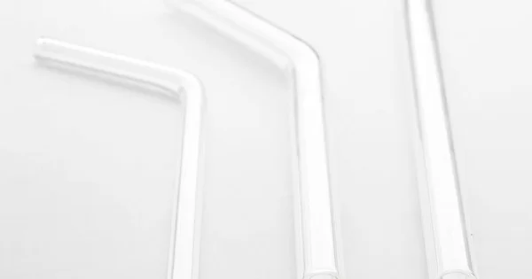 Glass straws - mini-cola straw dia 0.6 x 17cm, 36pk