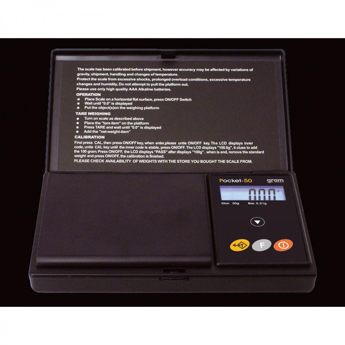 Precision Scales (0.01g increment), 1 unit