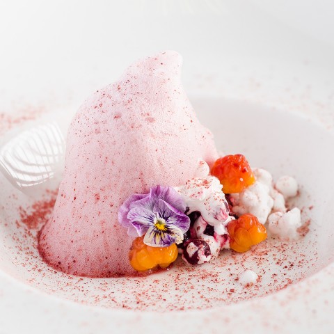 Raspberry Foam using MSK UltraFoam