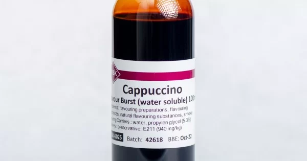 Cappuccino Flavour Burst (water soluble), 100ml