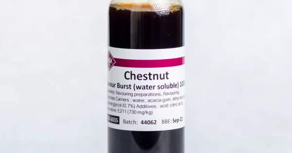 Chestnut Flavour Burst (water soluble), 100ml
