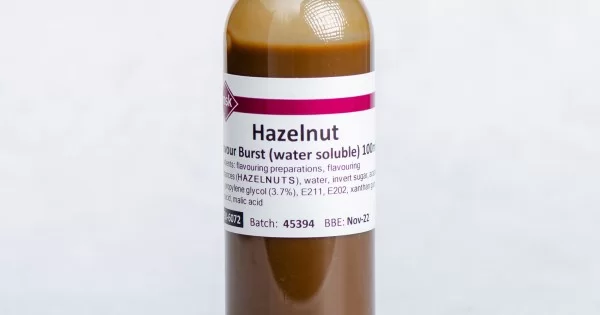 Hazelnut Flavour Burst (water soluble), 100ml