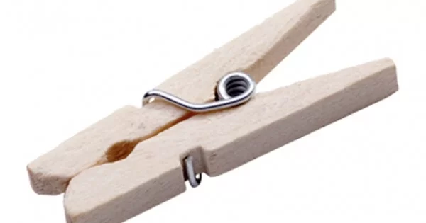 Mini Clothes Pegs, 3x1x1cm, 200pk