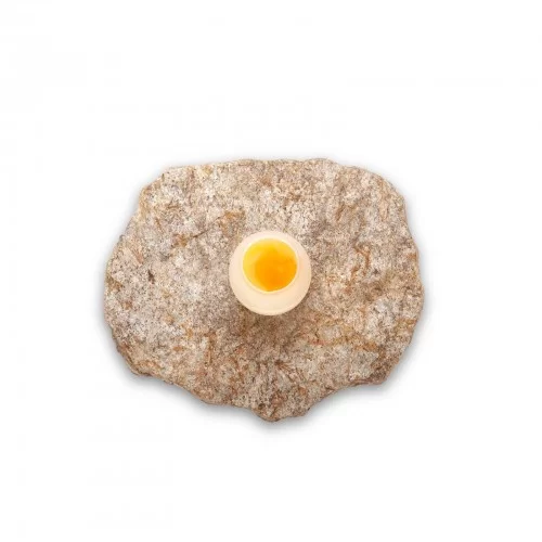 Meteorite Plate, 21x17x2cm, Pink Quartzite by 100% Chef, 1 unit