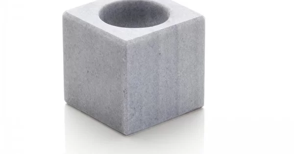 Cube Plate Ø4cm Hole, 6X6X6cm by 100% Chef, 1 unit