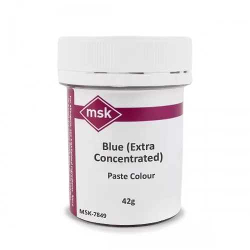 Blue (extra concentrated) Paste Colour, 42g