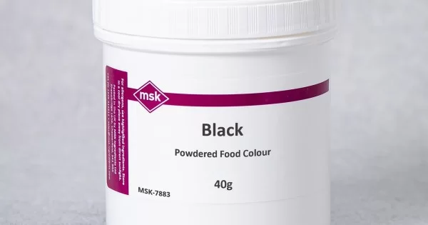 Black Powdered Food Colour, 40g