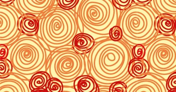 Transfer Sheets - Ruby & Bronze Spirals by Pavoni Italia, 10pk