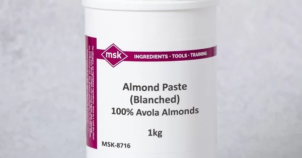 Almond Paste (Blanched ) 100% Avola Almonds, 1kg