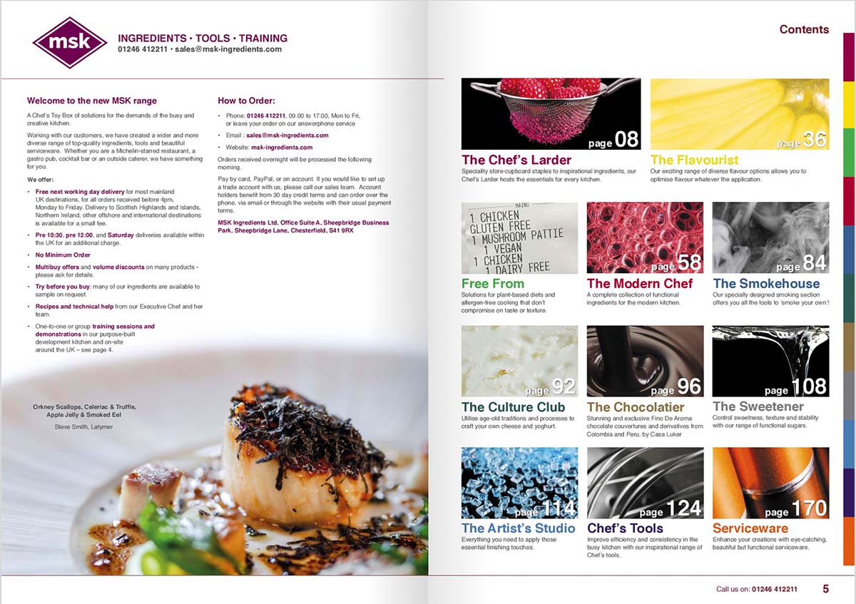 MSK Ingredients, Tools & Training for Fine Food and Drink